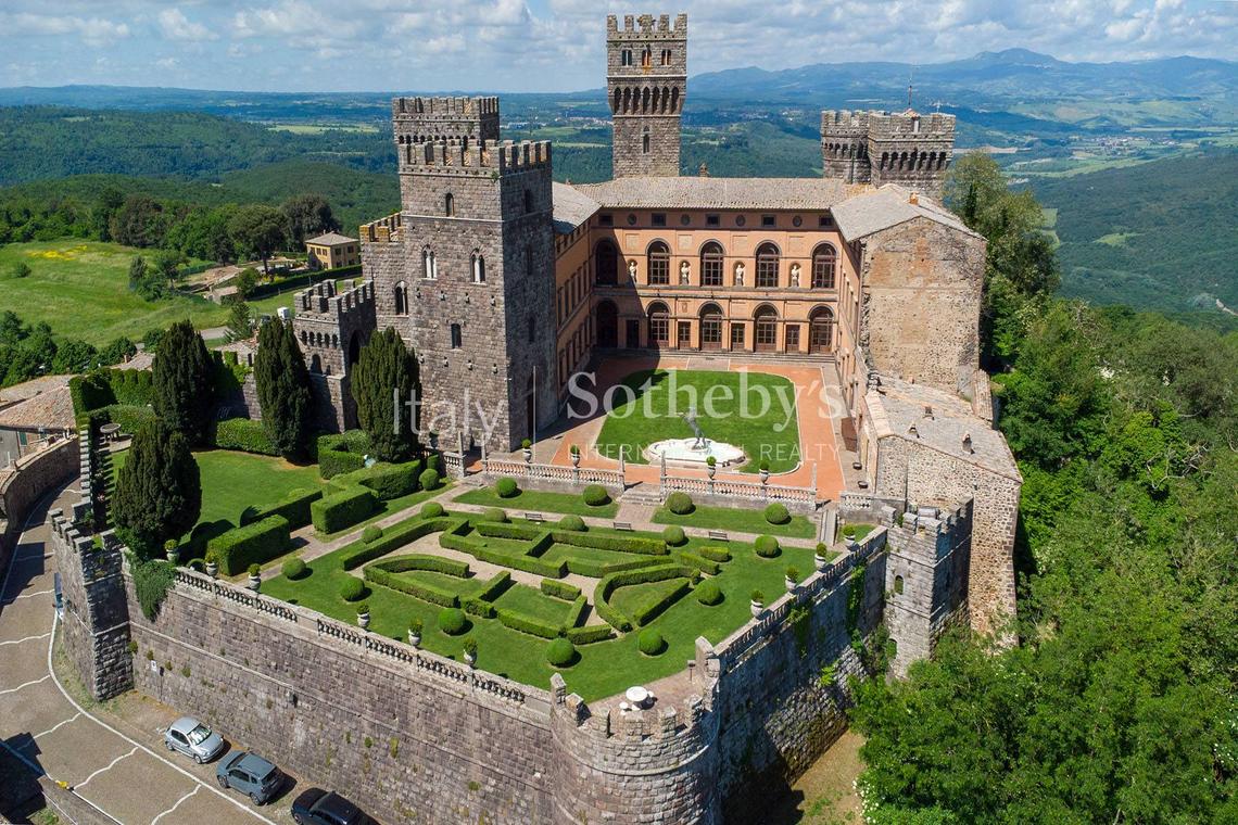 Incomparable Medieval Castle in Torre Alfina | Castle For sale ...