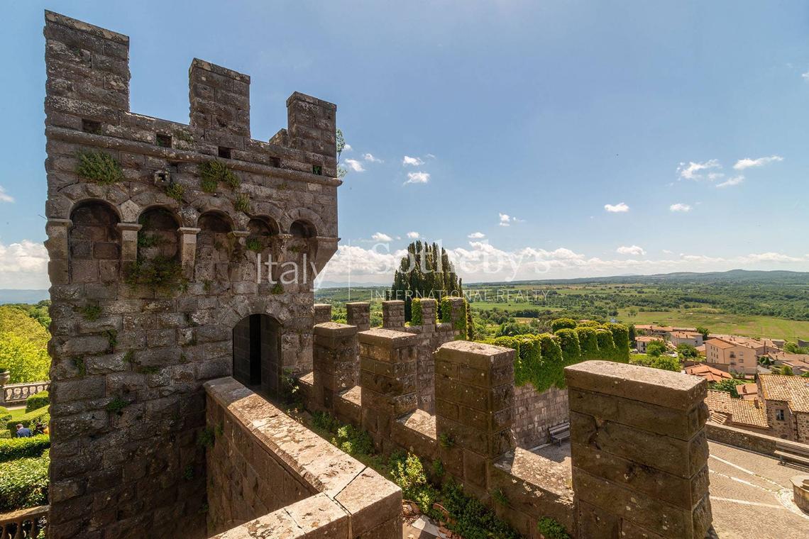 Incomparable Medieval Castle in Torre Alfina | Castle sothebys.for_sale ...