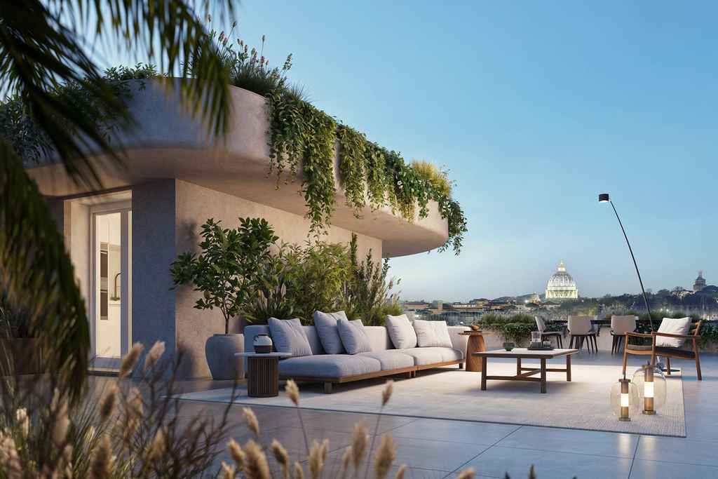 Terrazze Fedro - Penthouse with breathtaking views of Rome | Penthouse ...