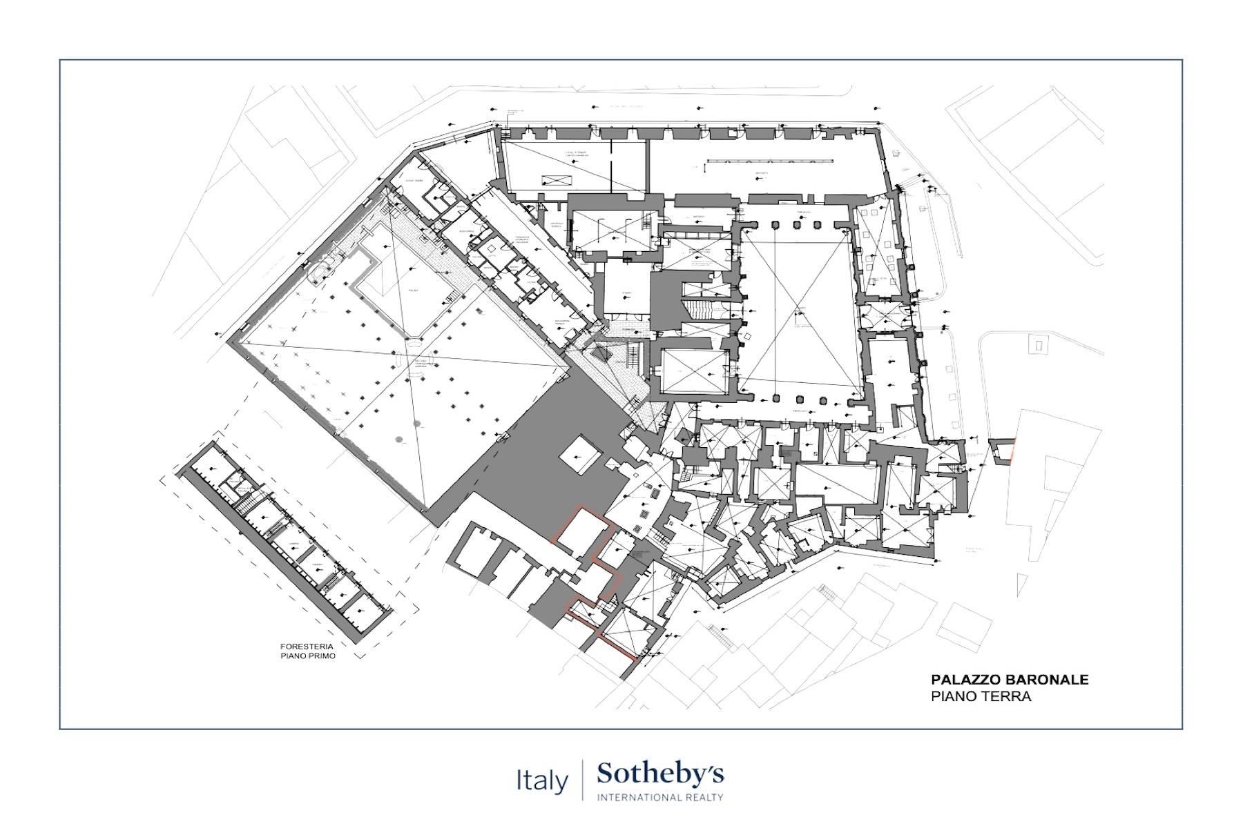 Baroque castle with gardens in ancient village | Castle For sale ...