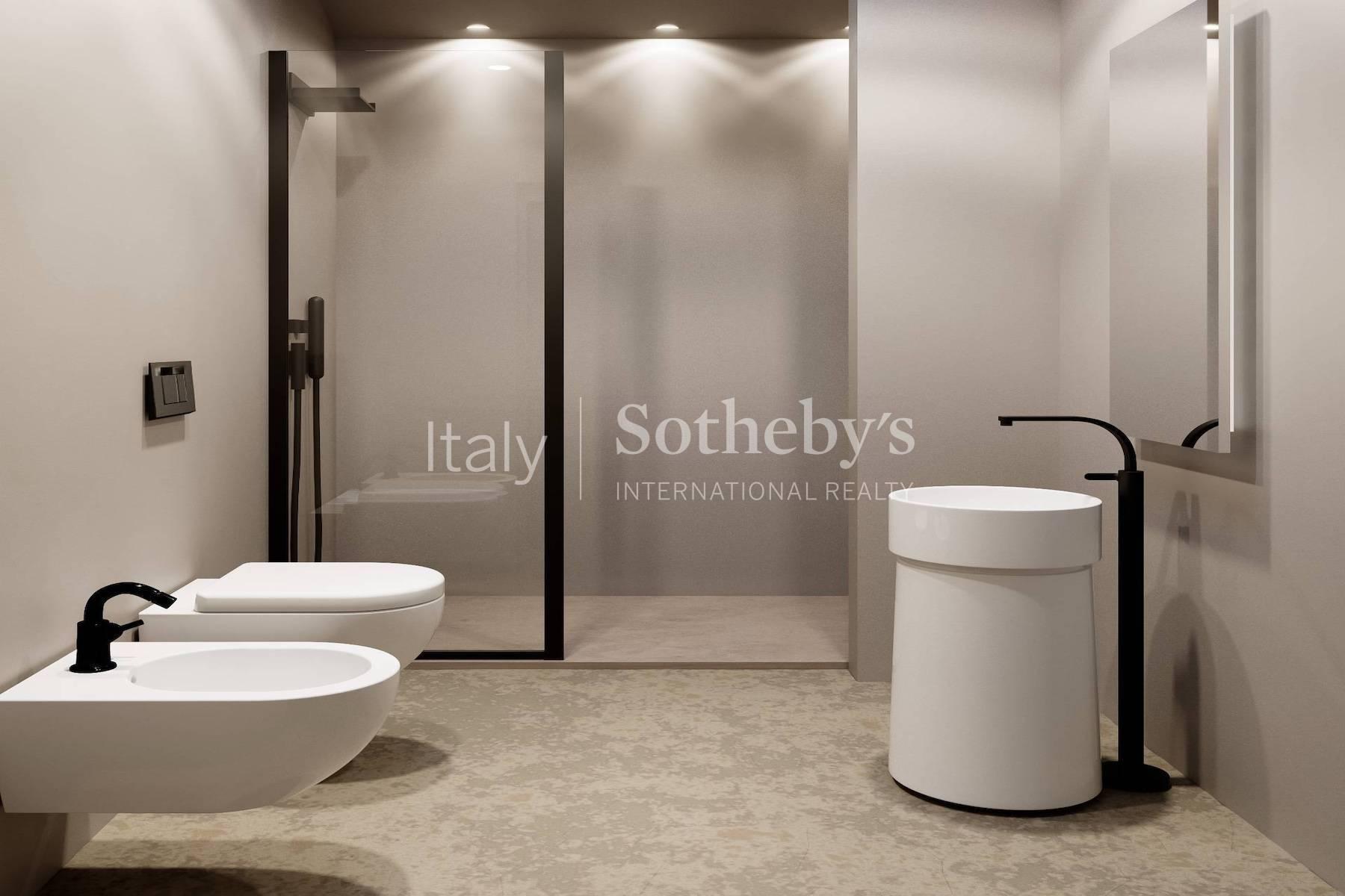 Building plot with approved project for a panoramic villa in Verona ...