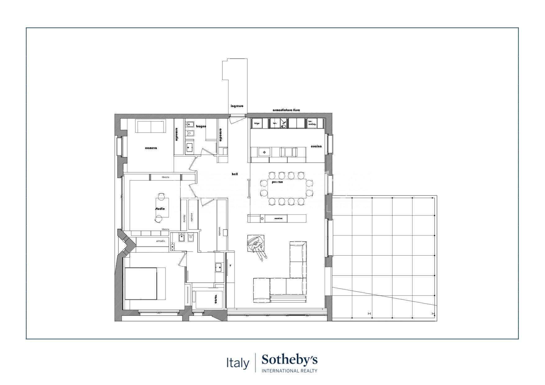 Charming penthouse with terrace near Lake Maggiore | Penthouse For rent ...